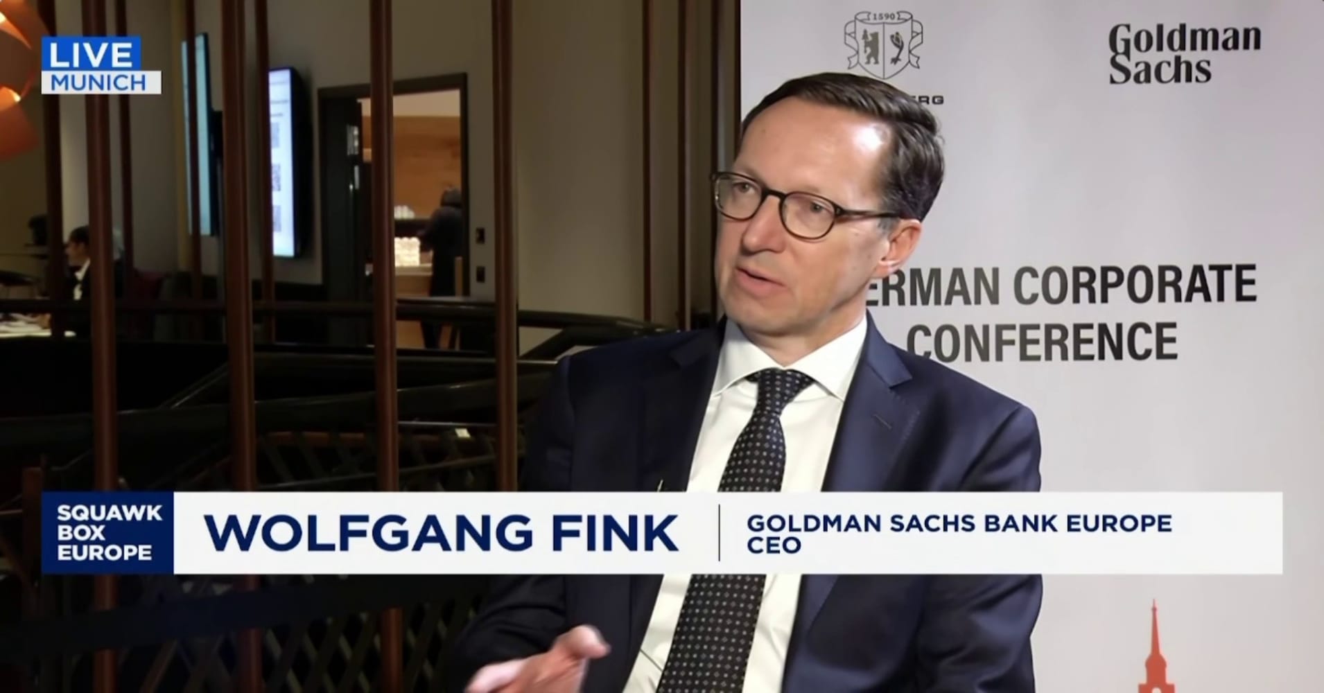 Watch CNBC's full interview with the CEO of Goldman Sachs Bank Europe