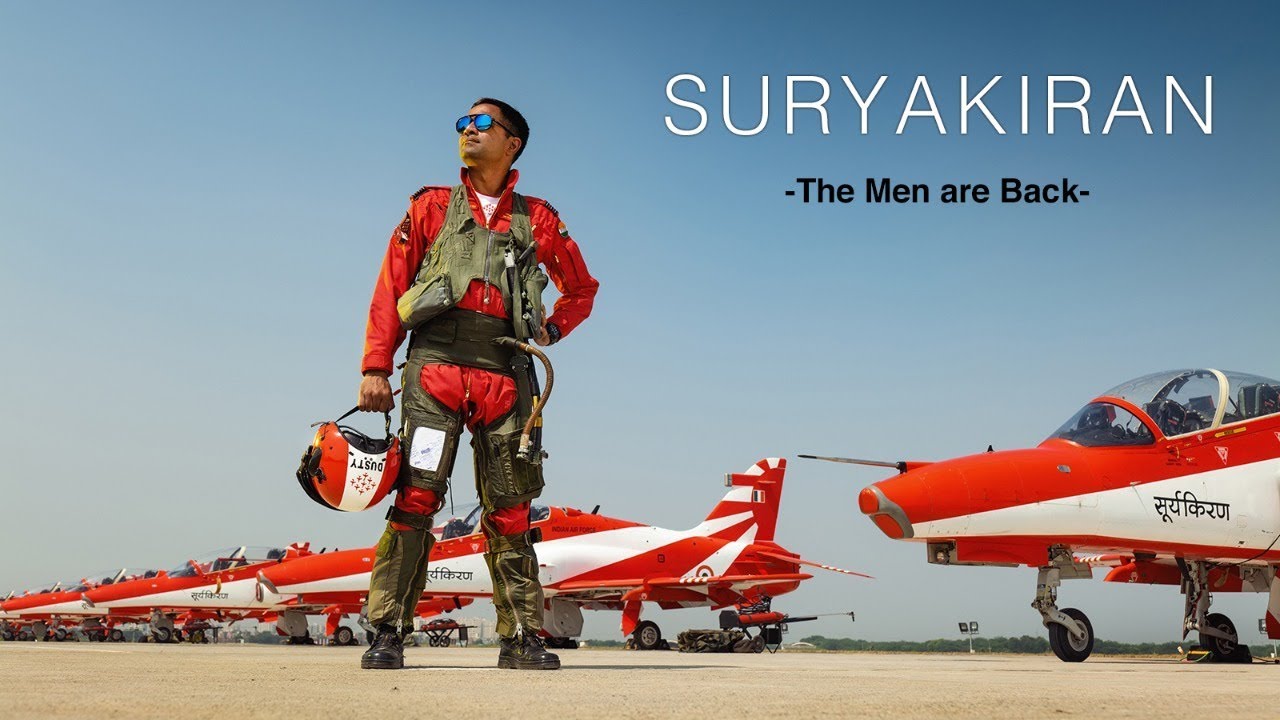 Watch the Indian Air Force Suryakiran Team in Breathtaking Action