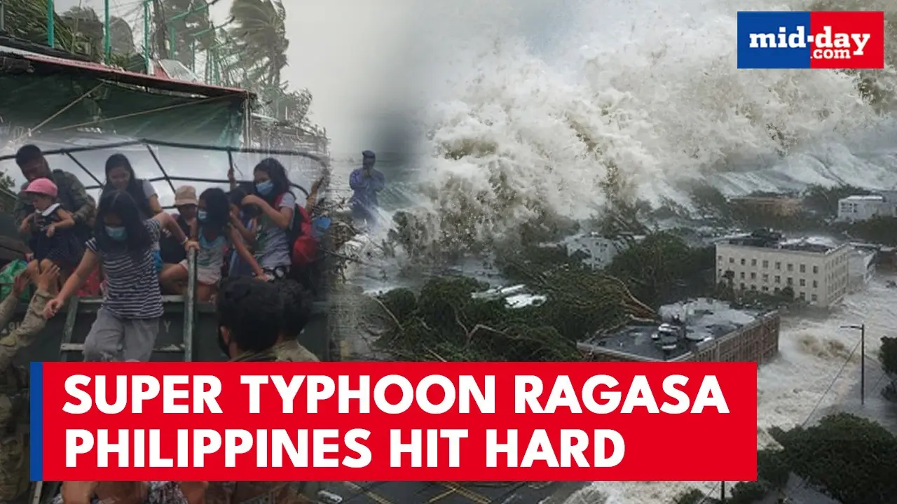 Super typhoon Ragasa horror strikes Philippines, moves towards China ...
