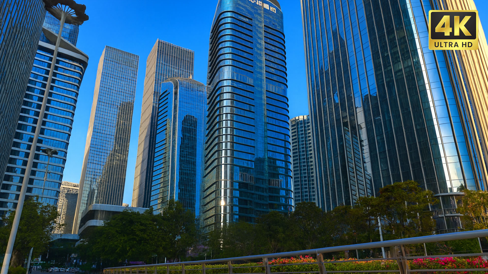 Shenzhen Qianhai Street Views – China 4K