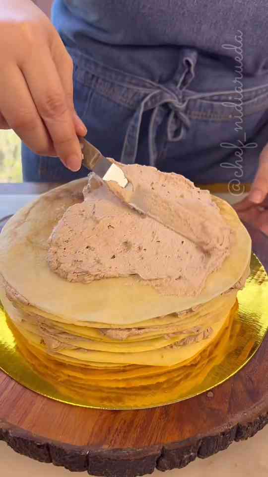Pastel de Crepes Casero | Postre Elegante y Fácil