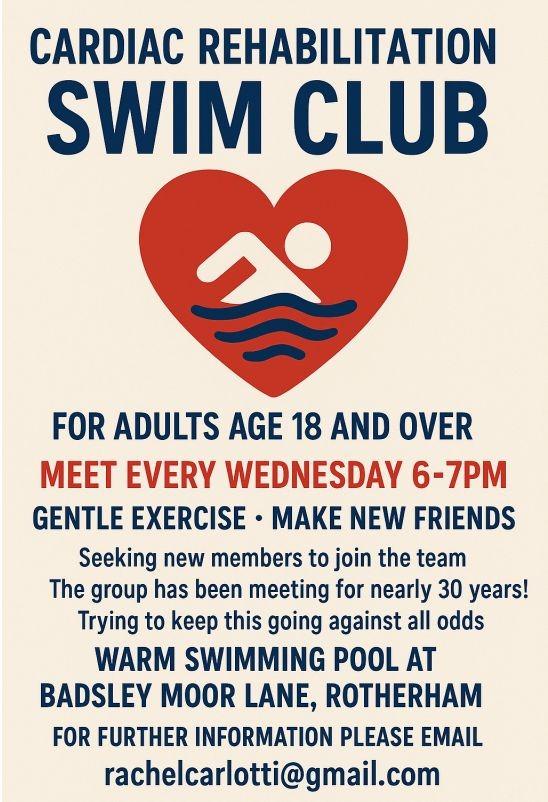 Cardiac Rehabilitation Swim Club appeals for new members to keep going ...