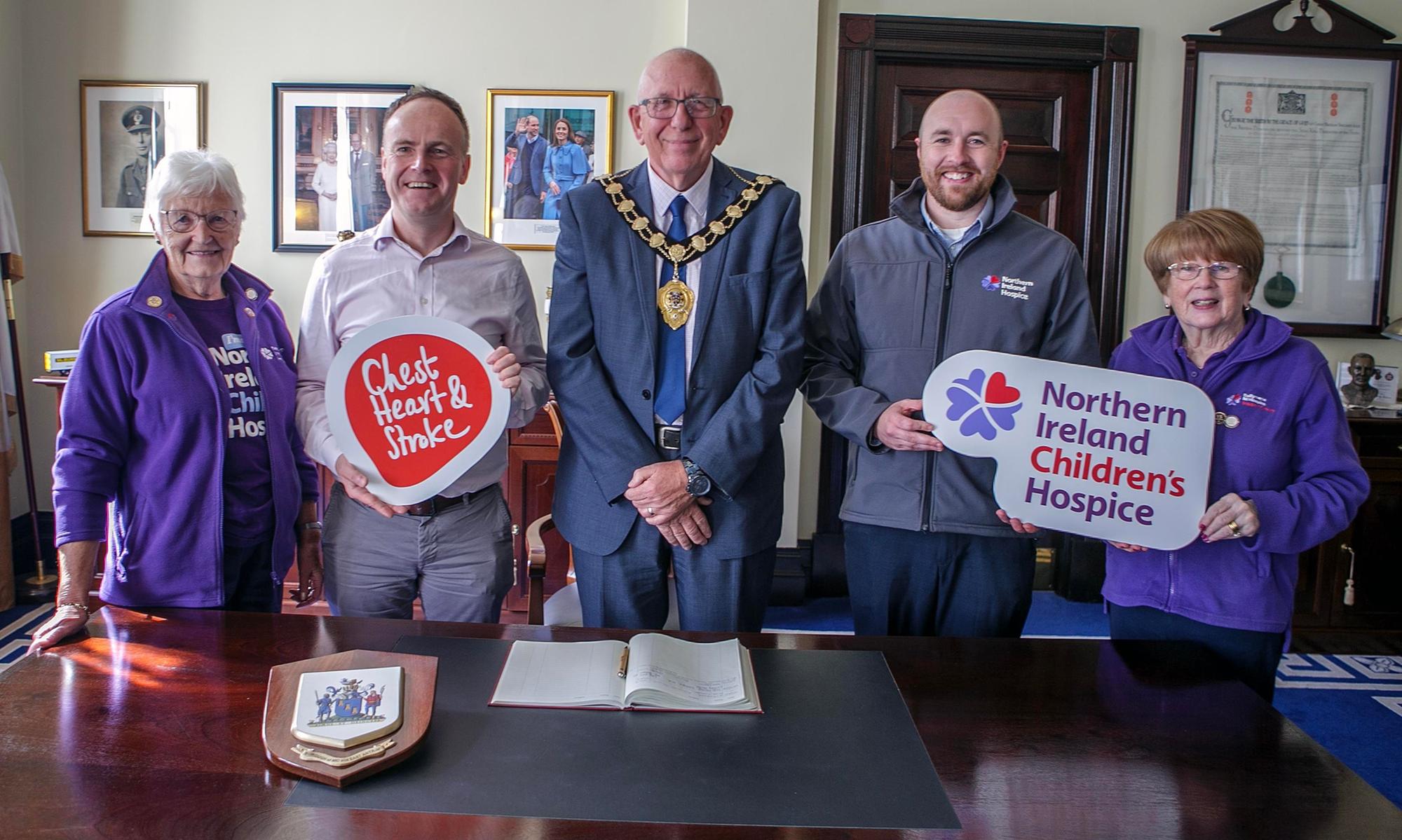 Mid and East Antrim Mayor announces Northern Ireland Chest Heart ...
