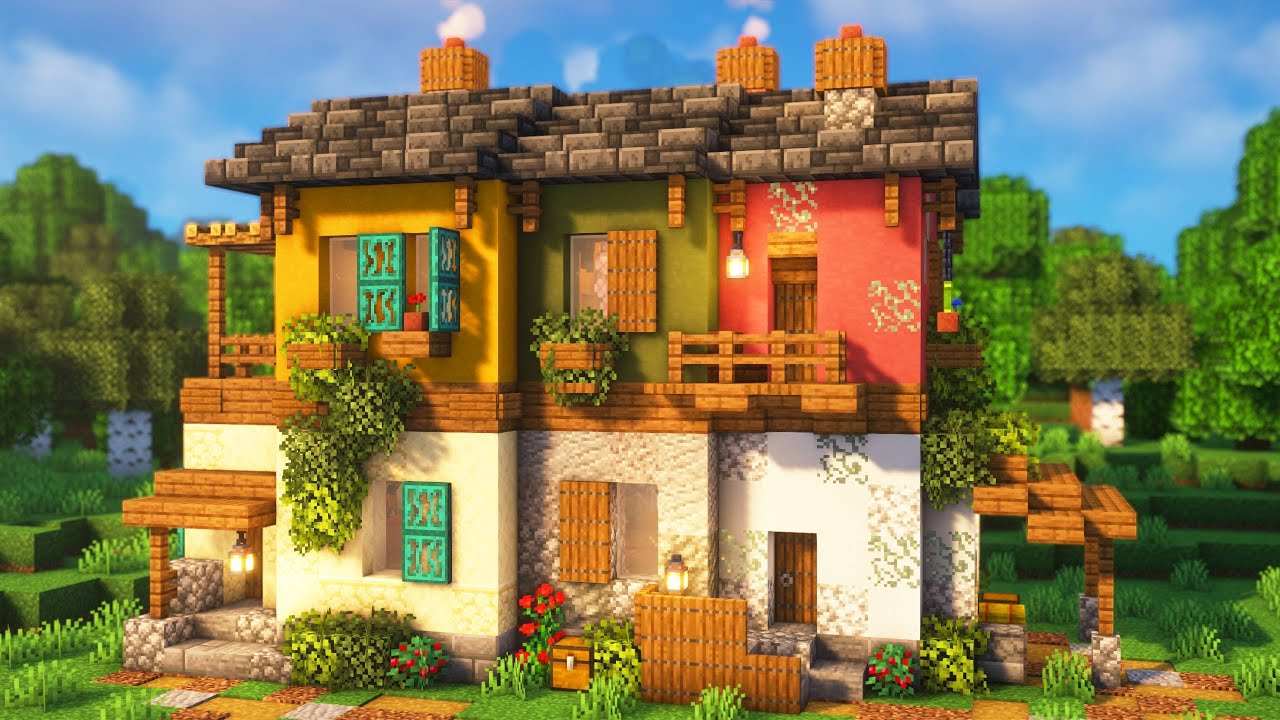 Minecraft Italian Survival House for Three