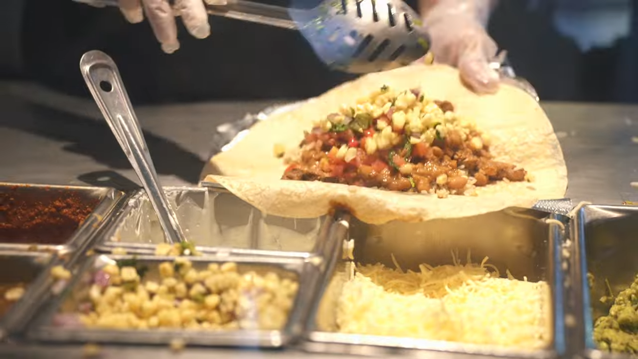 Eating 2 Chipotle burritos before trying to run a mile in under 6 minutes…