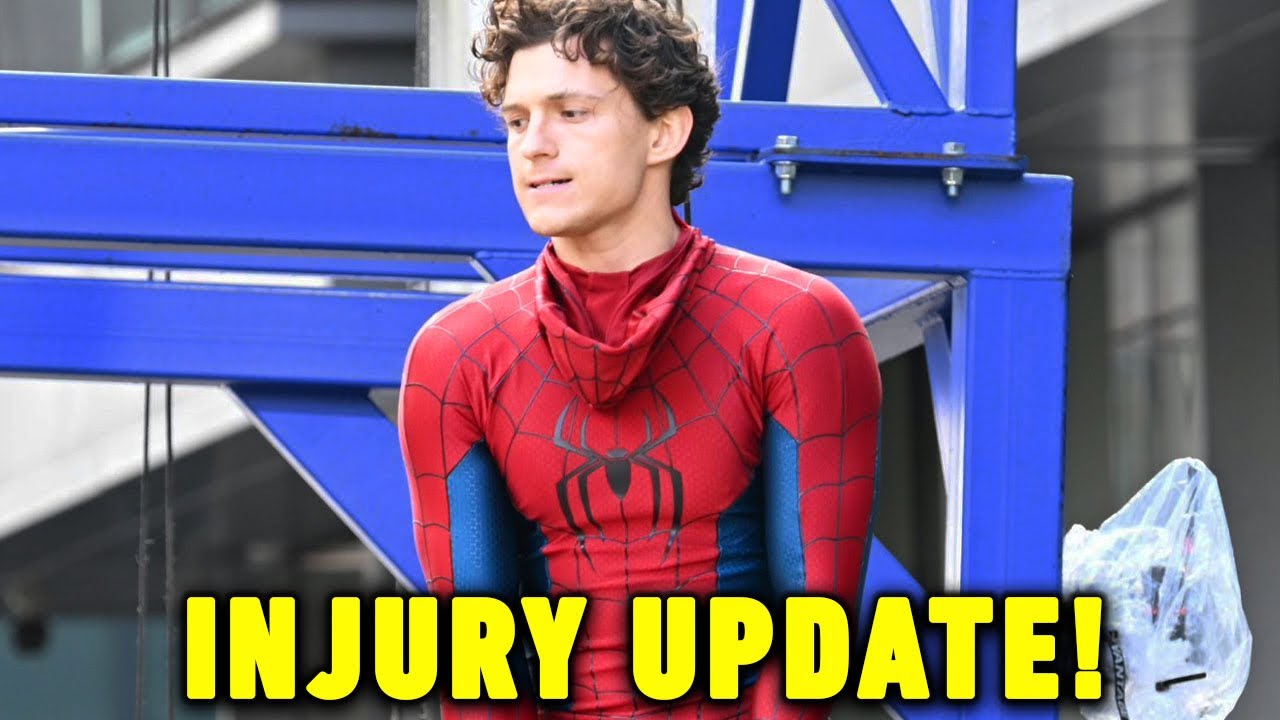 Tom Holland INJURED on set - Big health update! Spider-Man production ...