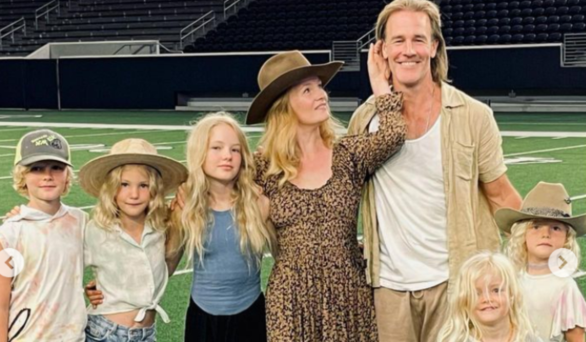 James Van Der Beek's wife Kimberly calls Dawson's Creek reunion 'a gift'