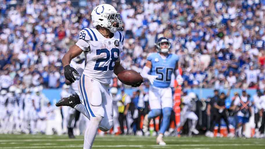 Colts' Jonathan Taylor Staking Claim for Best RB in the NFL