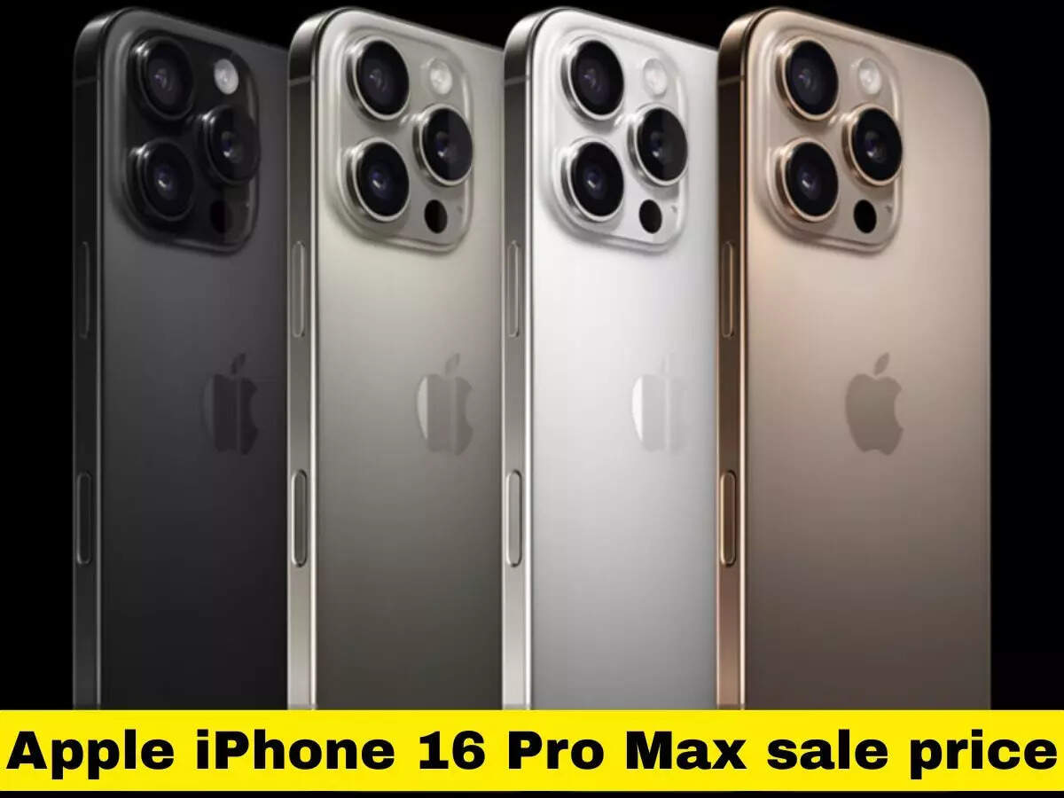 Apple iPhone 16 Pro Max price drop: Check latest price and offers ...