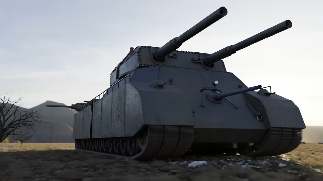 The Insane Nazi Plan to Build a 1,000-Ton Super Tank
