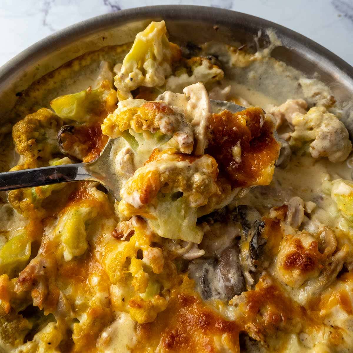 Cauliflower Chicken Casserole: A 30-Minute One-Pot Comfort Meal