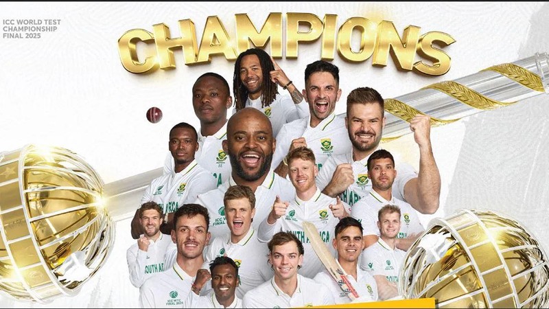 Proteas celebrate ICC World Test Championship victory with Durban fans ...