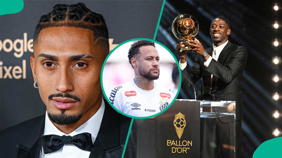 Neymar Jr reacted to the final Ballon d'Or top five ranking after ...