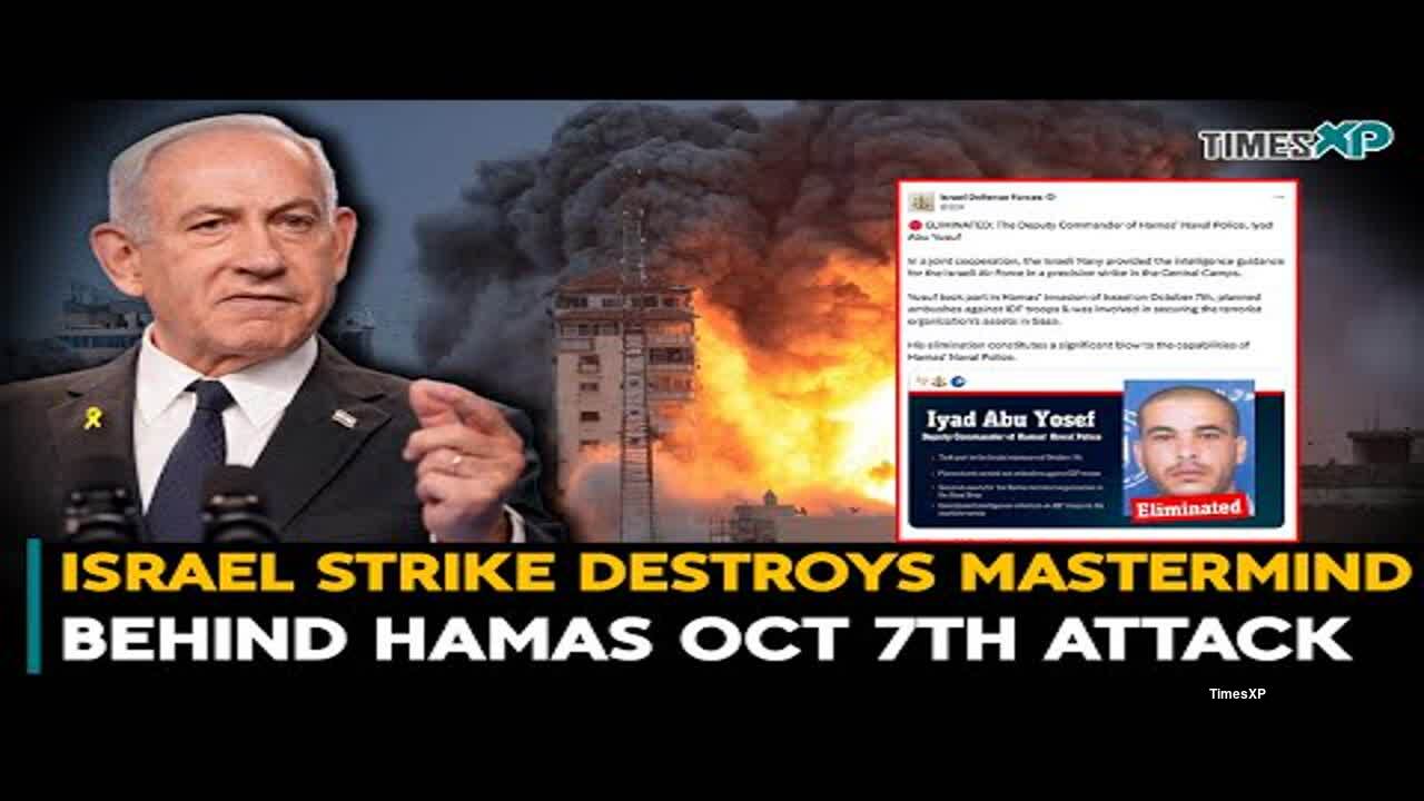 Israel Strike Destroys Mastermind Behind Hamas’s Oct 7th Attack| Israel ...