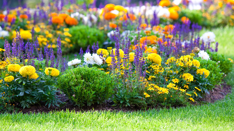 12 Front Yard Flower Bed Ideas To Camouflage An Unsightly Garage Or ...