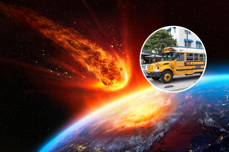 NASA Tracking Bus-Sized Asteroid Approaching Earth Today