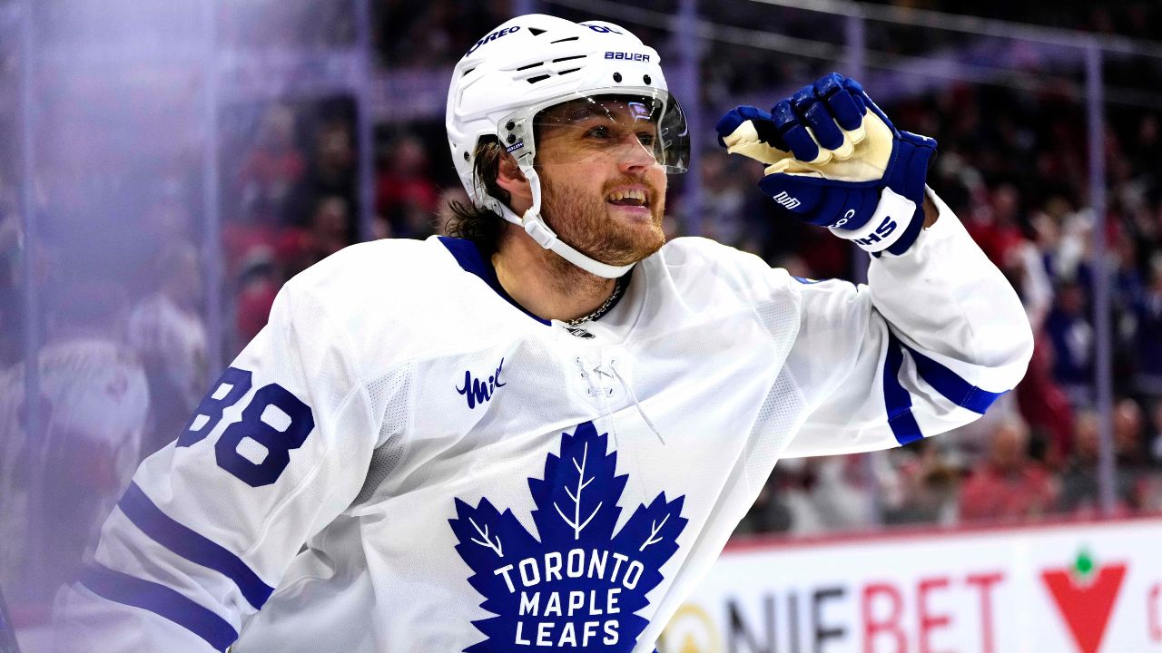 Nylander scores OT winner as Maple Leafs beat Avalanche