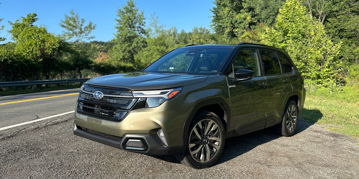 The 2025 Subaru Forester Hybrid Is Frugal but Slow