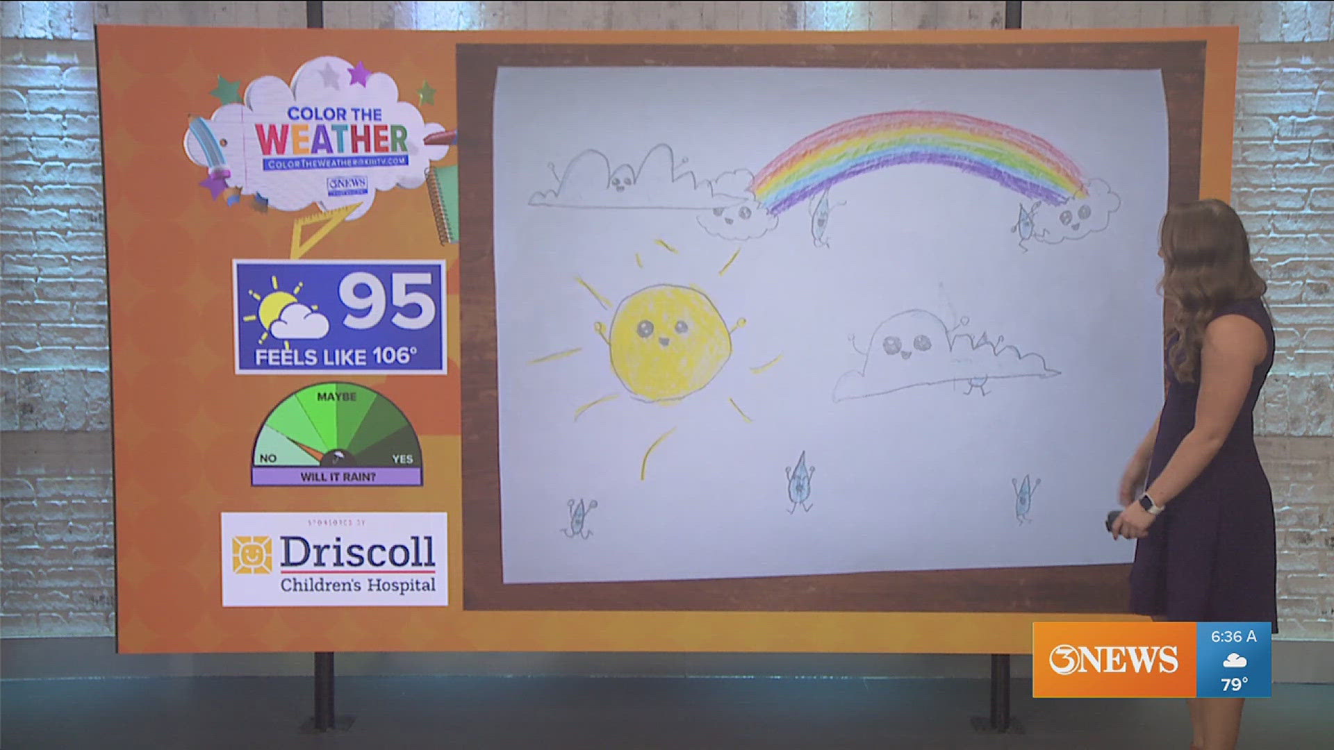 Today's mood is 'Sunshine and Rainbows' with Color the Weather with ...