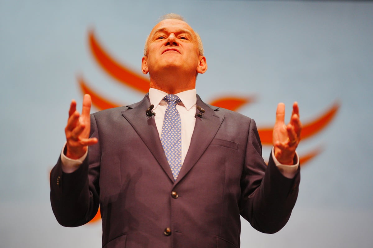 Ed Davey lays out Lib Dem plan to overtake the Tories at next election ...