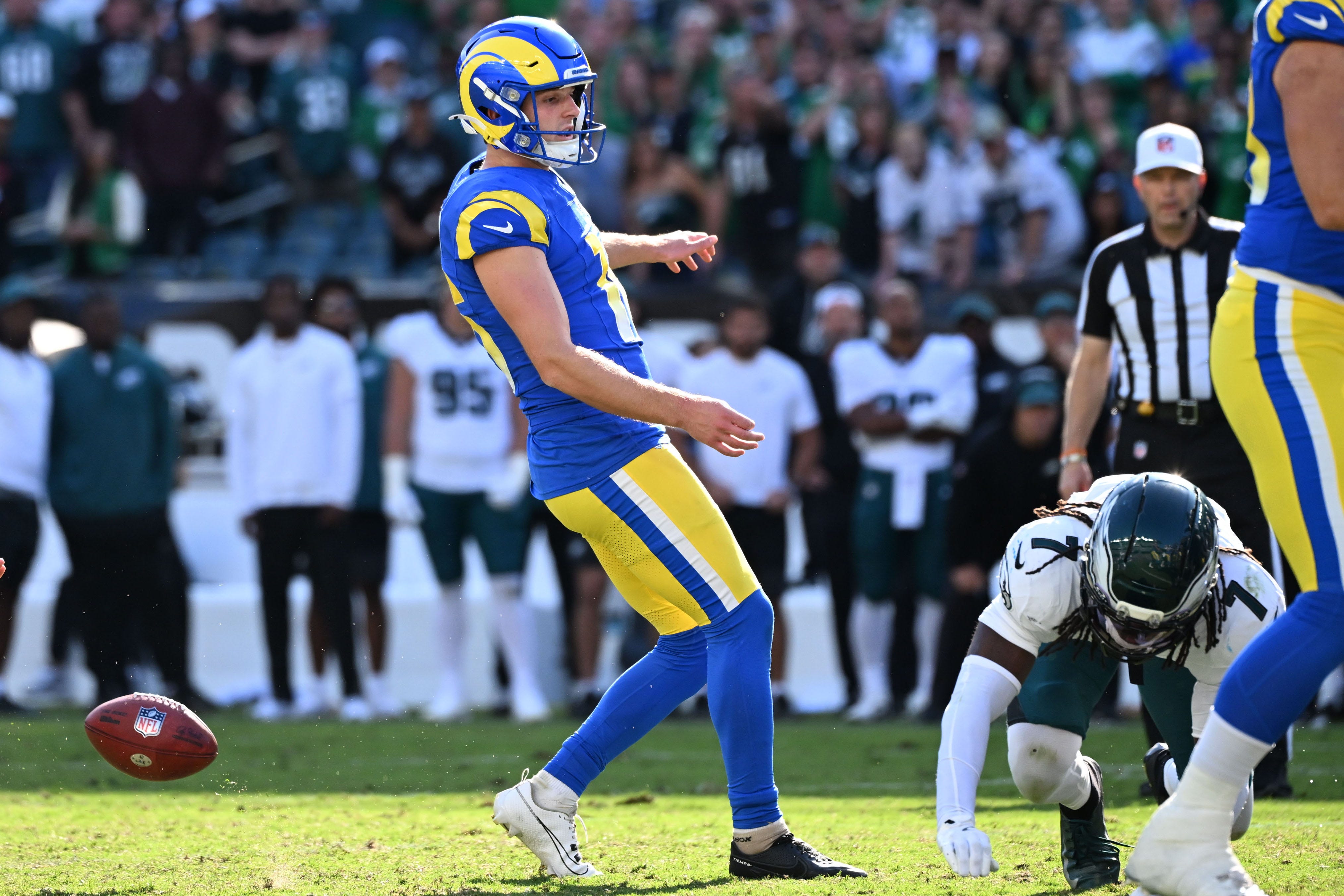 Sean McVay breaks down what went wrong on Rams' blocked FGs vs. Eagles
