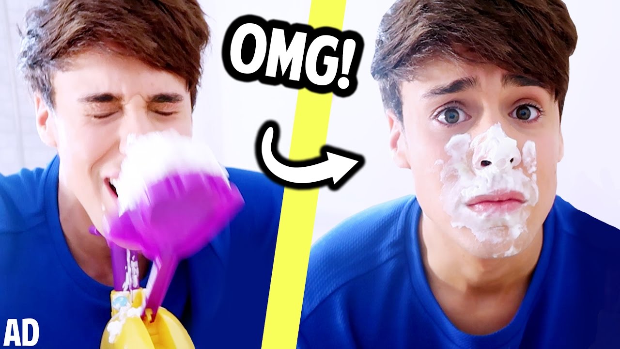 Pie on my face challenge creates epic mess moments