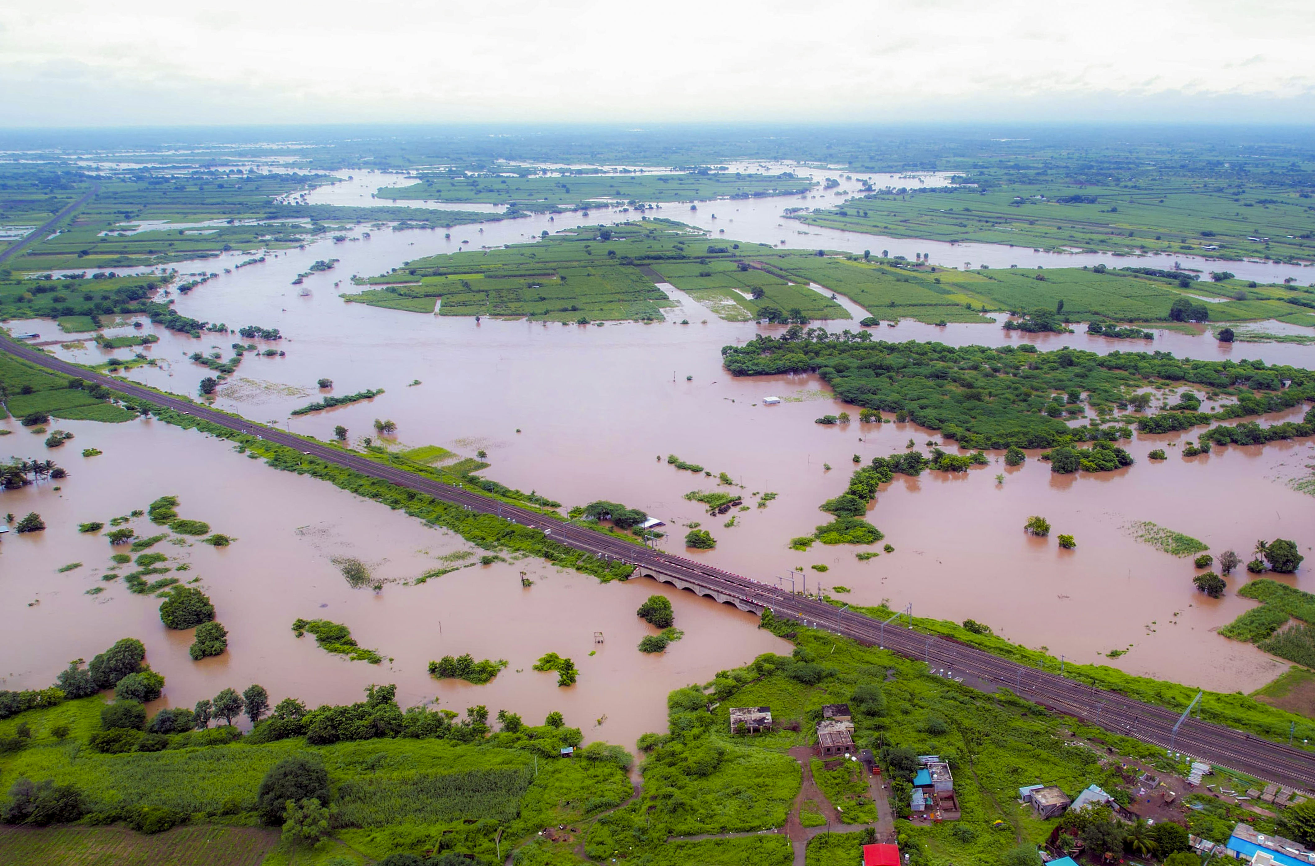 30 rescued from flooded village in Solapur district, 10 of them ...