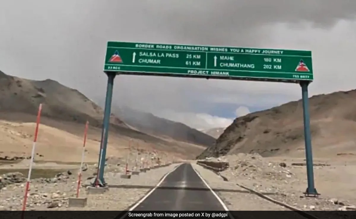 Ladakh's 91-km Hanle-Chumar Road Open To Public: Army