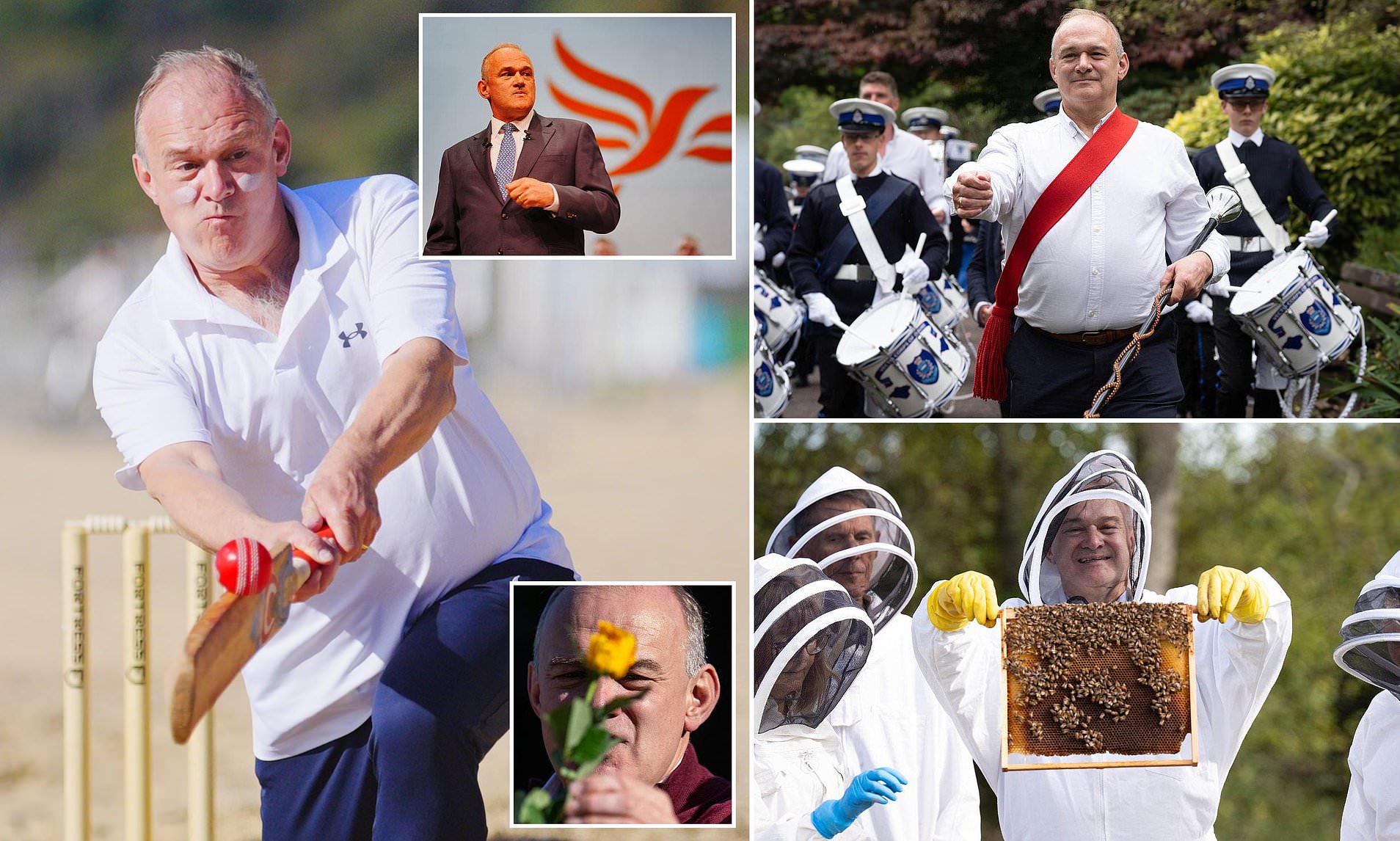 'Get the bungee harness ready': Lib Dem leader Davey vows to keep doing ...