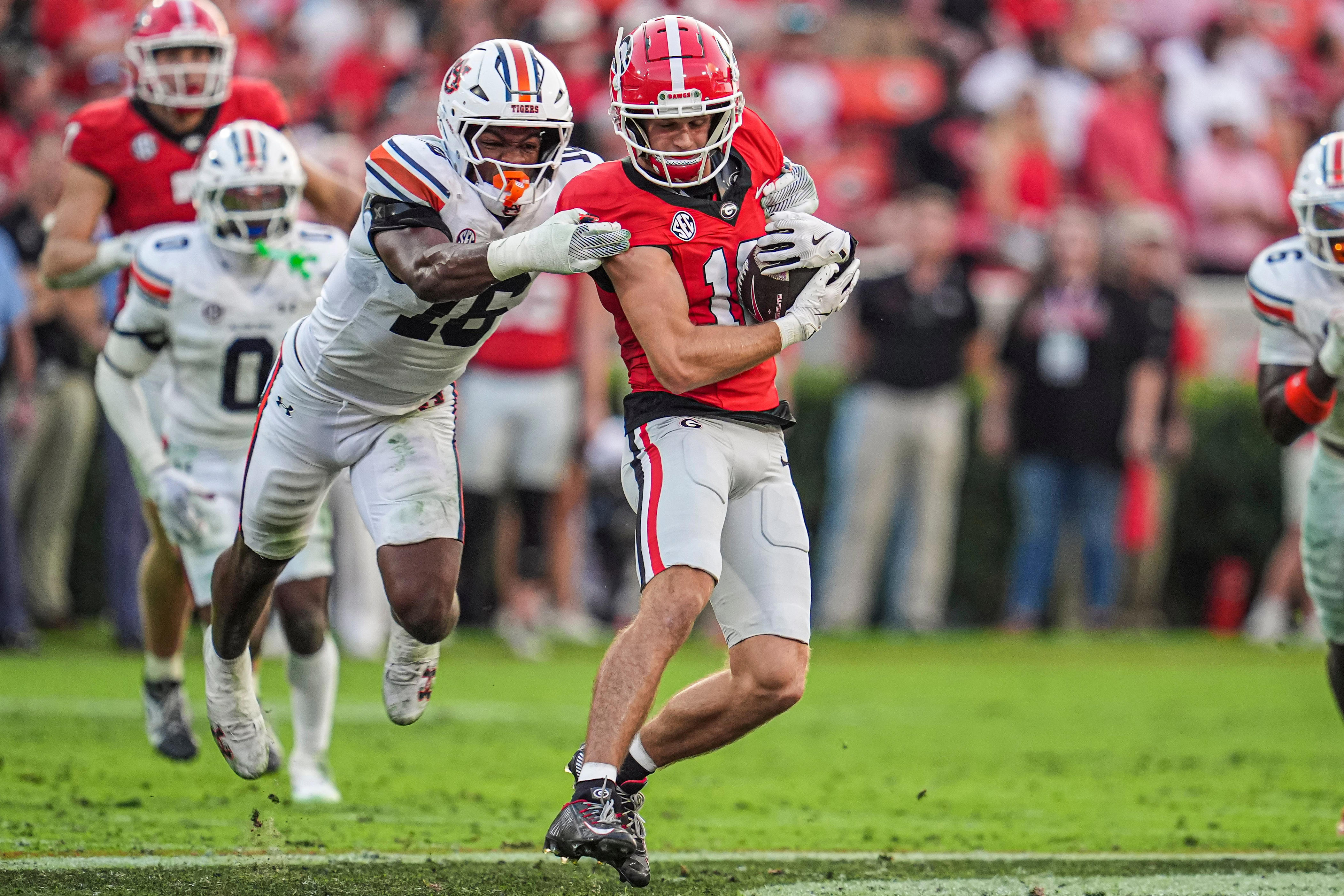 SEC announces kickoff for Georgia football at Auburn game