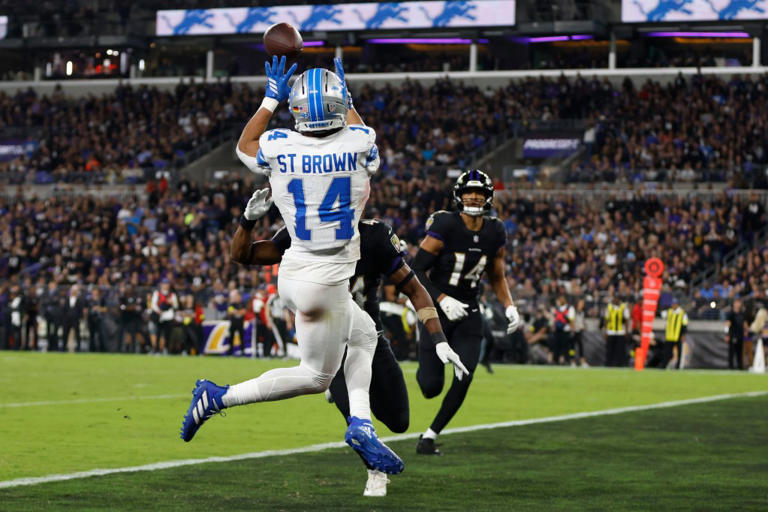 Amon-Ra St. Brown’s NFSW celebration caught on hot mic in ‘MNF’ win ...