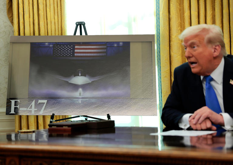 Boeing is said to begin building Air Force’s next-gen F-47 fighter