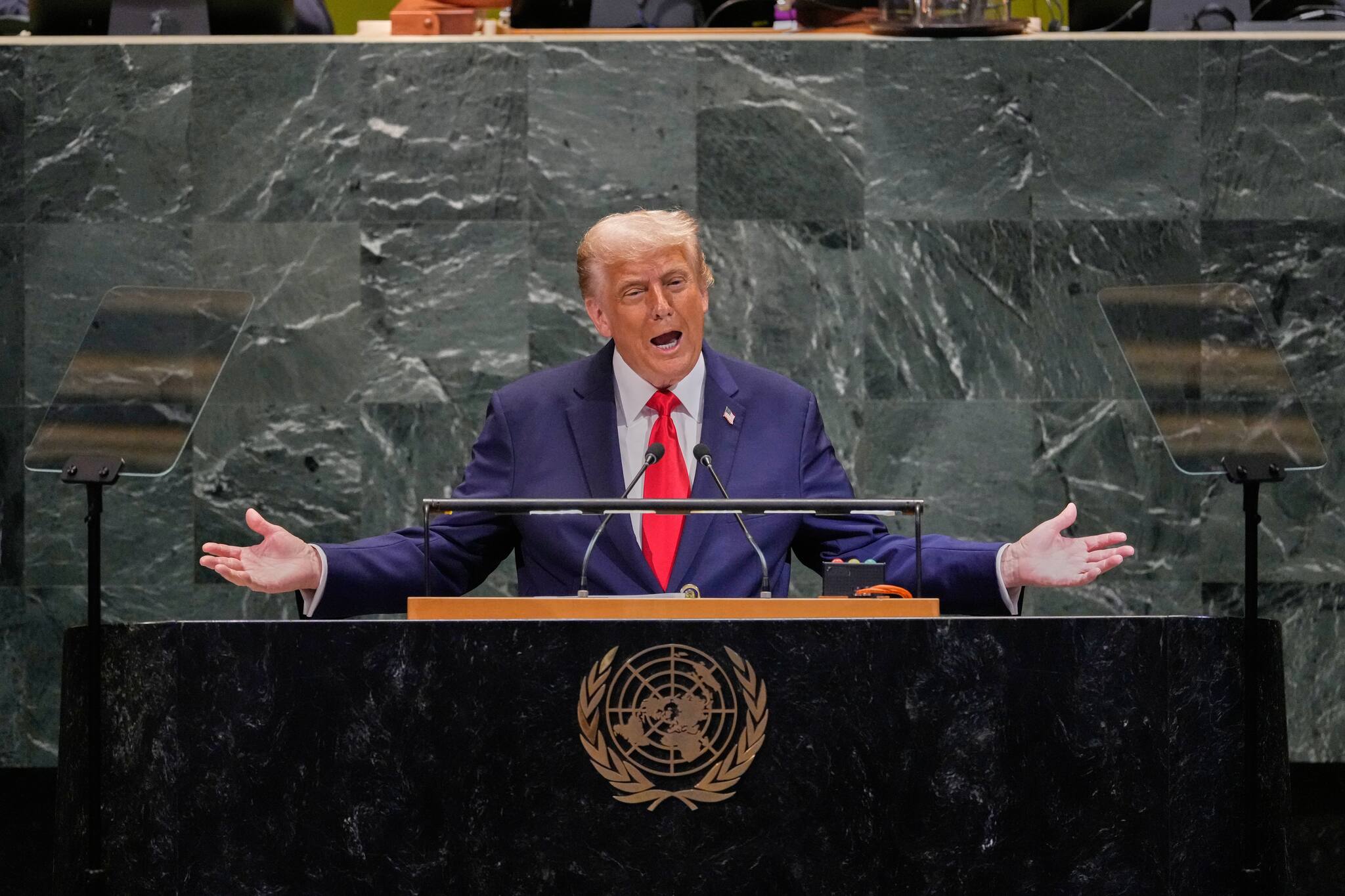 Donald Trump bei der UN-Vollversammlung: Seine Rede im Livestream