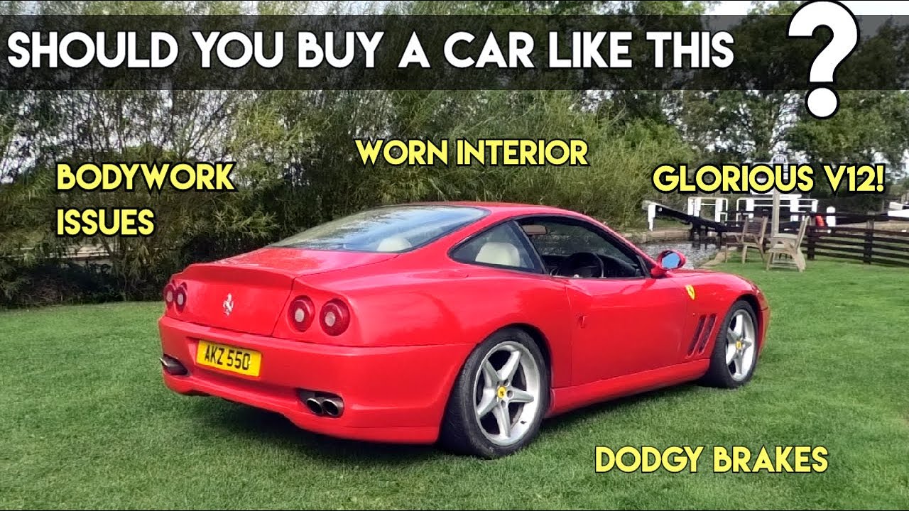 What is the cheapest V12 Ferrari in the world actually like? Ferrari 550