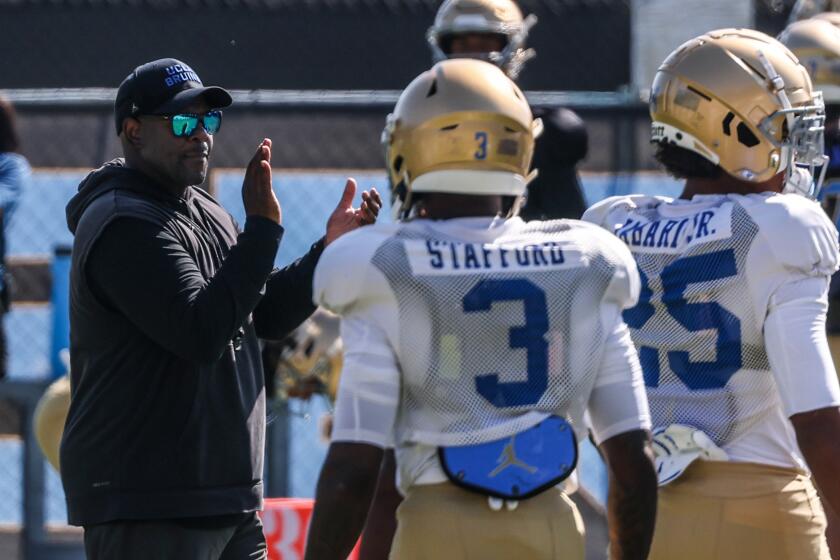 They're not in the gutter yet: At 0-3, the UCLA football team went bowling