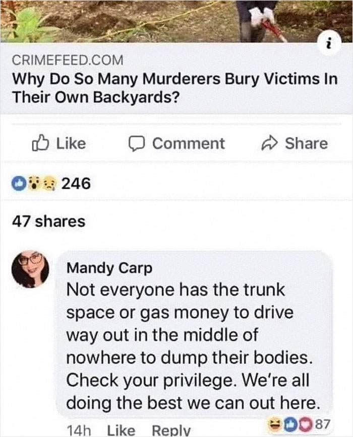 34 Of The Best “True Crime” Memes