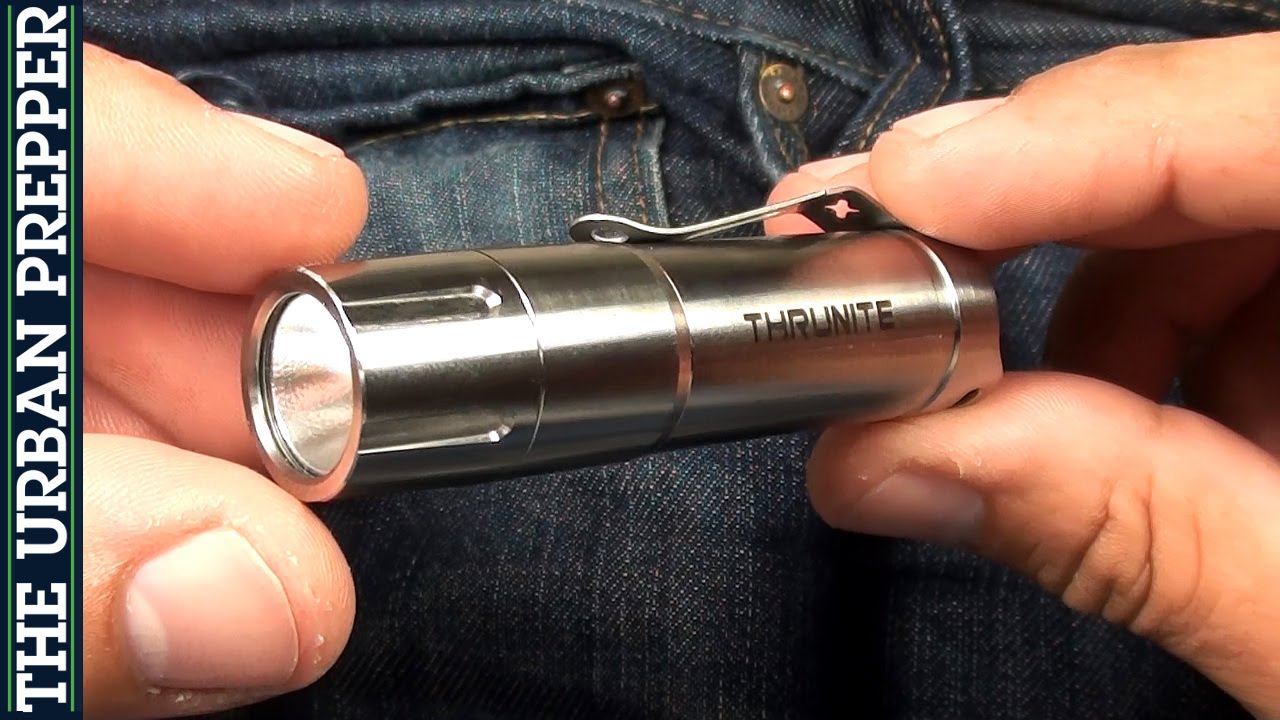 ThruNite T20T titanium flashlight detailed review and test