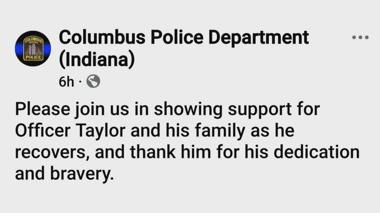 EPD Officer Sam Taylor receives support from police nationwide