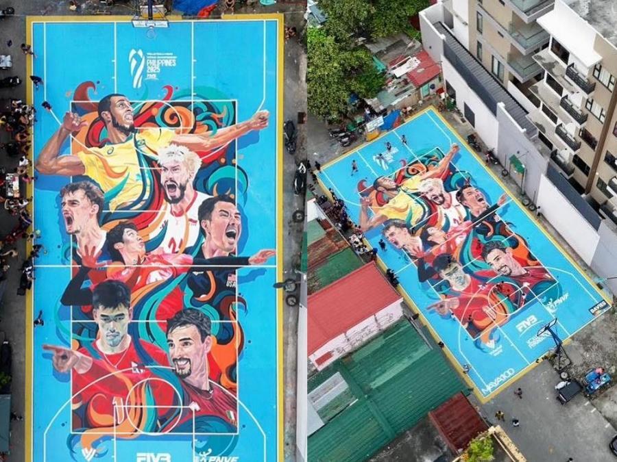 FIVB unveils volleyball legacy art project in PH