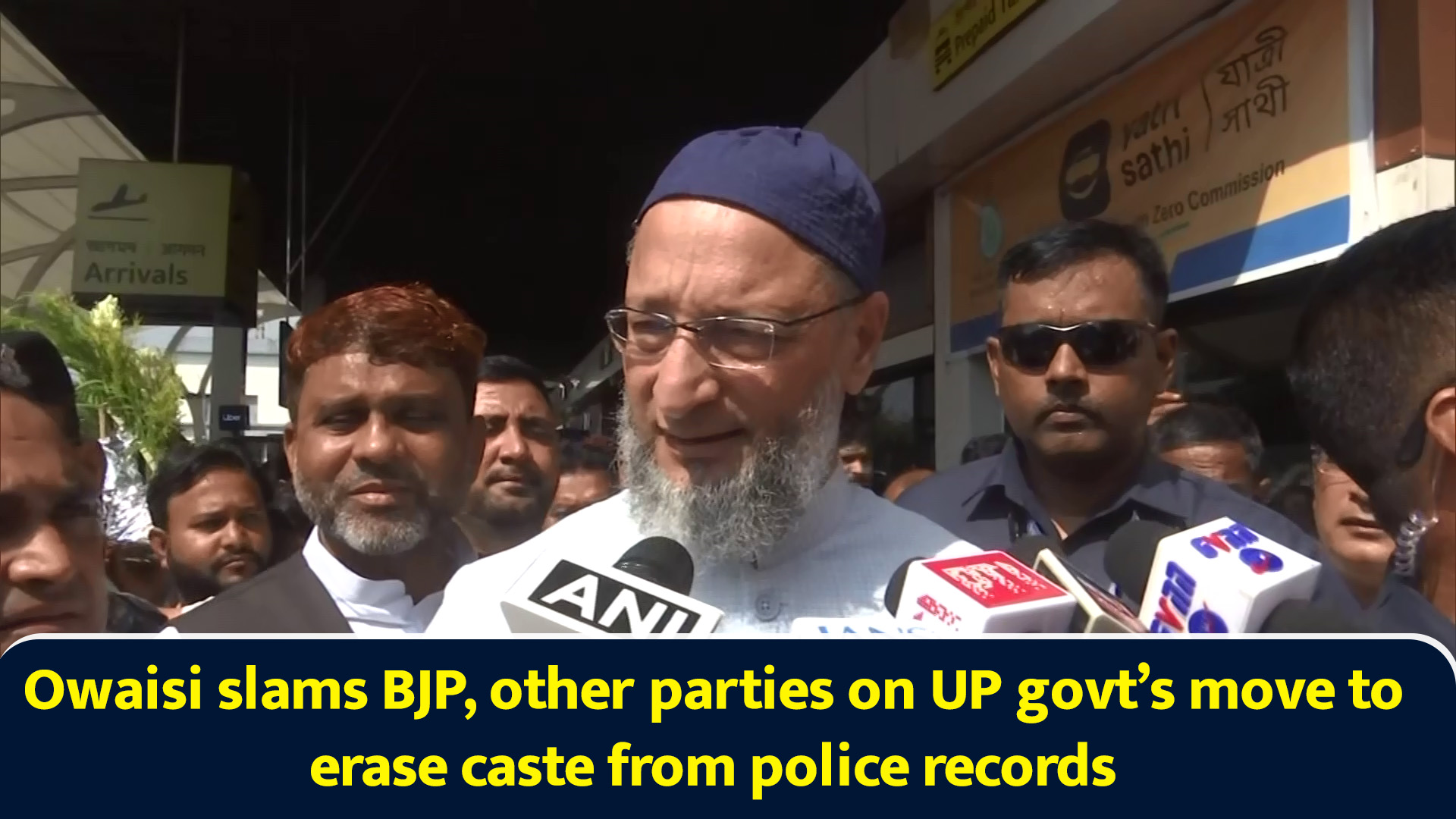 Owaisi slams BJP, other parties on UP govt’s move to erase caste from ...