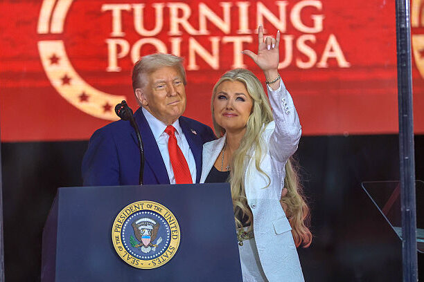 Sick claim made about Erika Kirk’s hand signal at her husband’s memorial