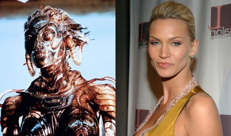 The beautiful faces behind 19 famous movie aliens