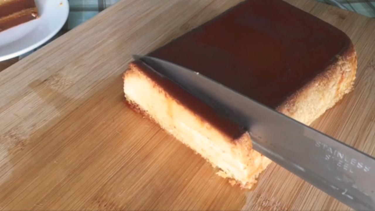 Silky, Rich Cream Cheese Custard Pudding
