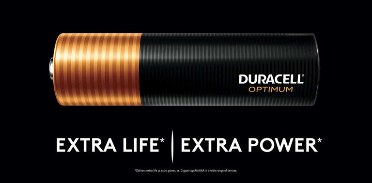 Novas pilhas Optimum da Duracell dura 30x mais e já está disponível no ...
