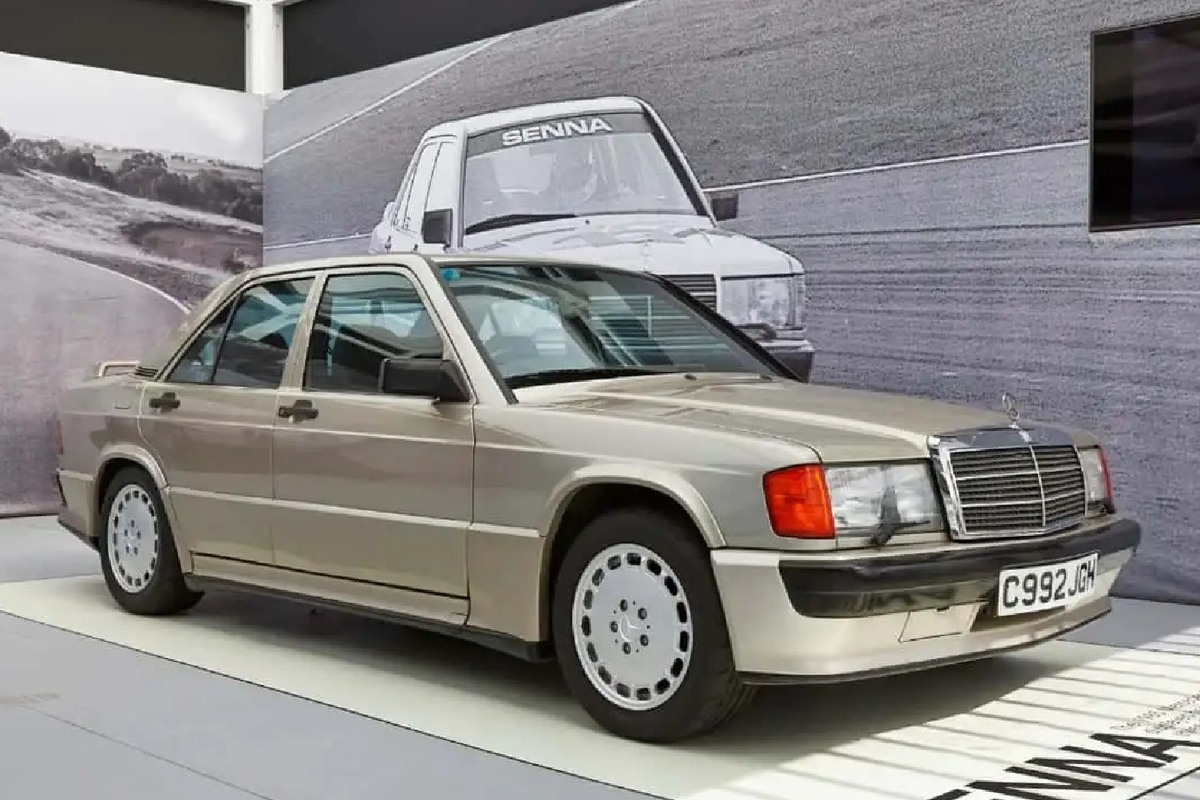 Mercedes van Ayrton Senna gaat onder de hamer in Londen
