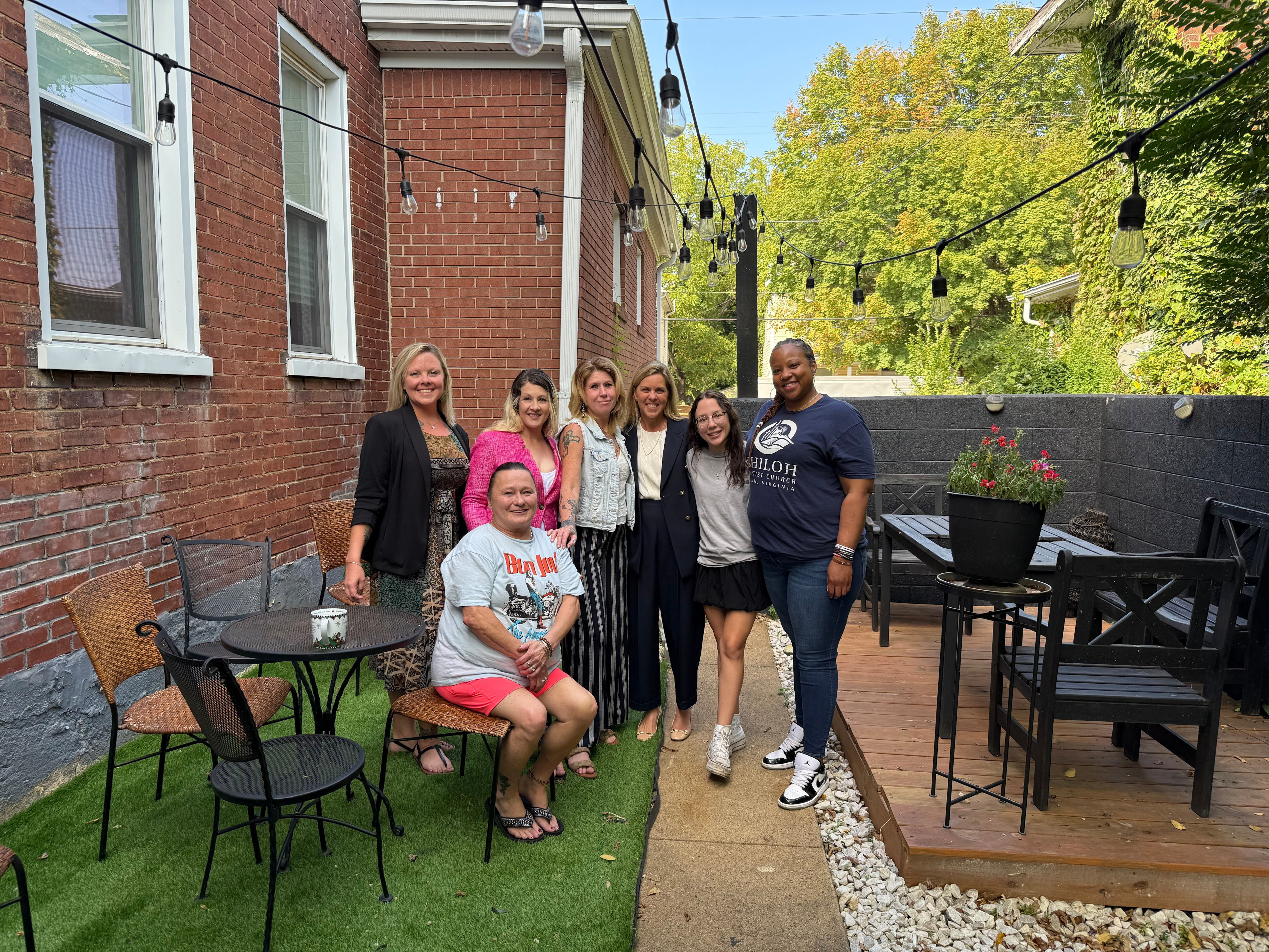 First Lady Suzanne Youngkin visits Four Truths Recovery Women ...