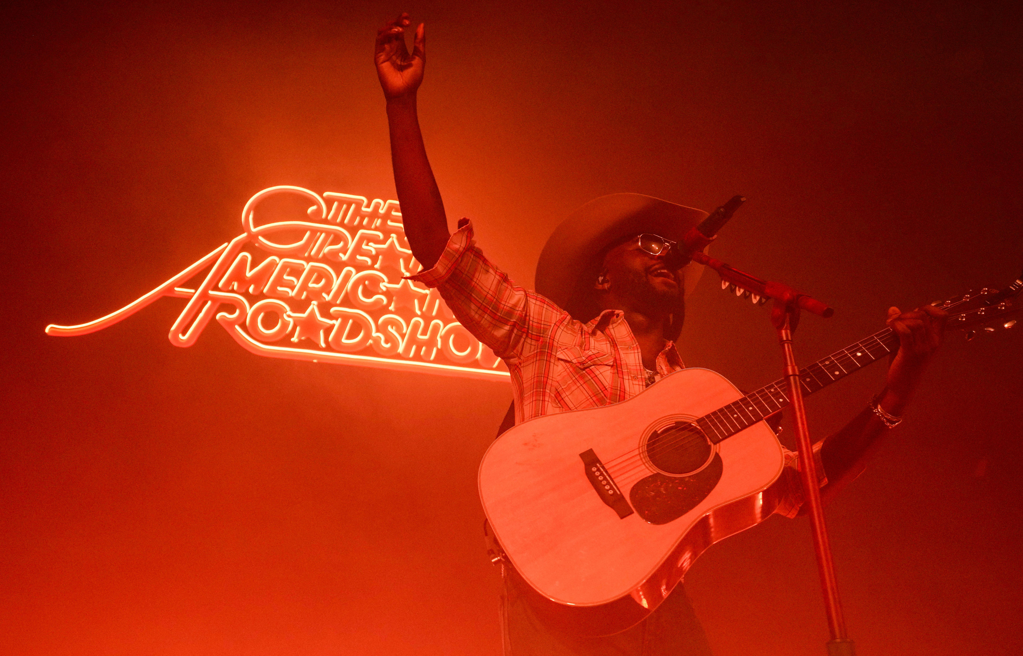 Shaboozey kicked off the Great American Roadshow tour in Indianapolis ...