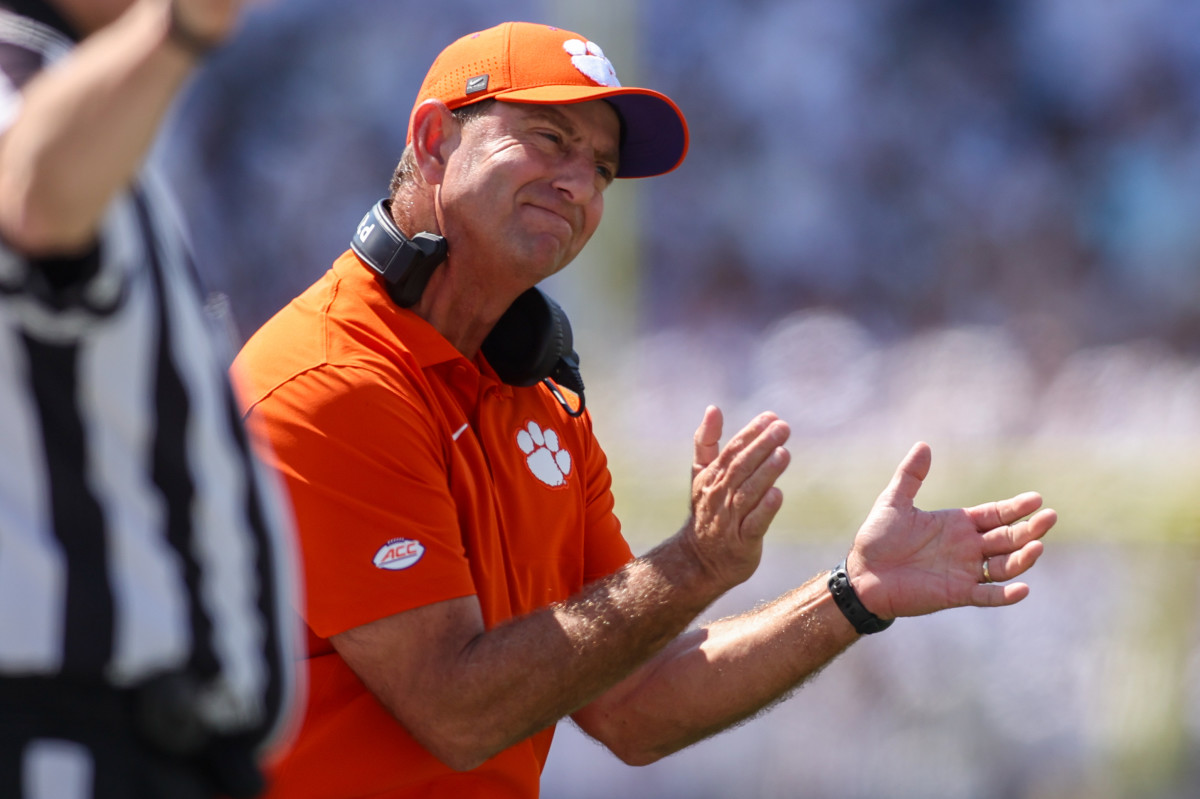 Dabo Swinney makes unexpected coaching decision after Clemson’s ...