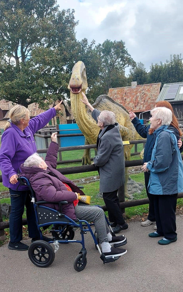 Melbourn Springs residents enjoy a day out at Meldreth Zoo
