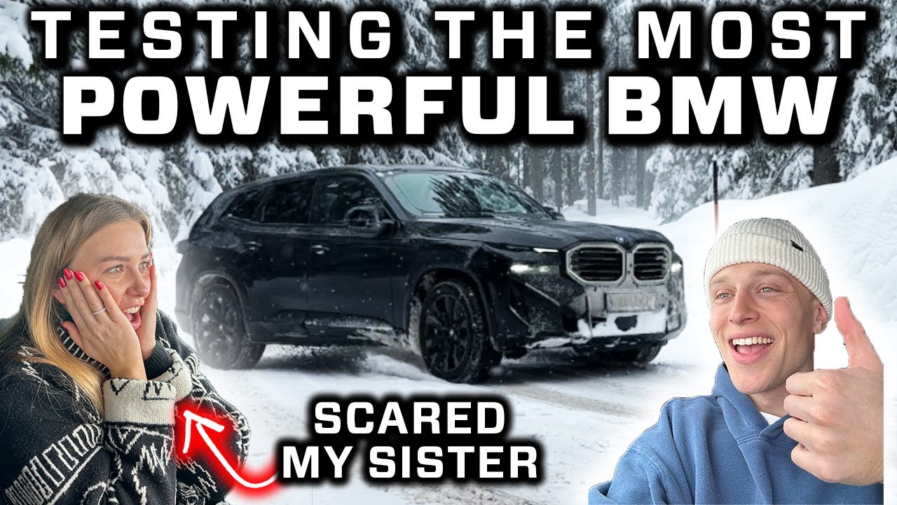 Drifting a BMW XM SUV